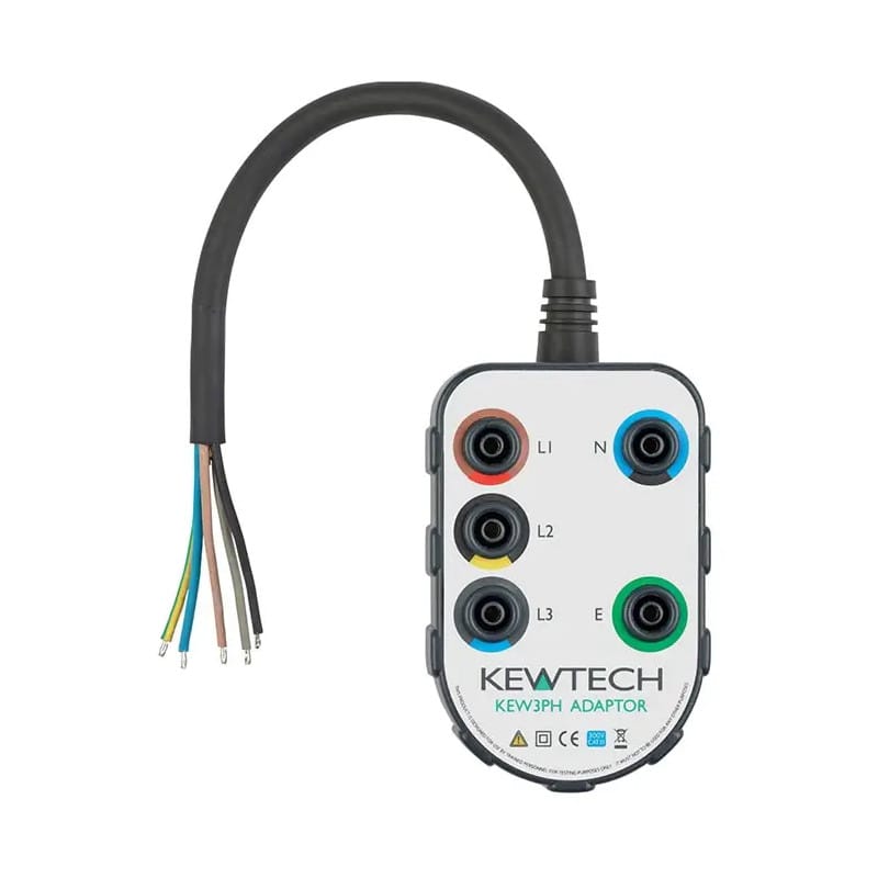 Kewtech KEW3PH 415V Three-Phase Testing Adaptor - Test4Less