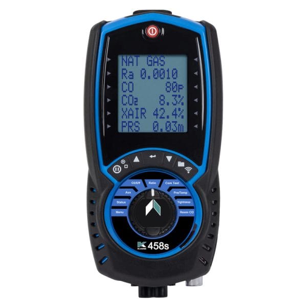 Kane 458s Flue Gas Analyser (Choice of Kit/Sensor Option) - Test4Less