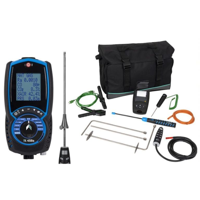 Kane 458s Flue Gas Analyser (Choice of Kit/Sensor Option) - Test4Less