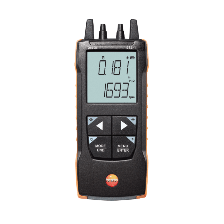 Testo 512 Compact Digital Pressure Meter | Test4Less